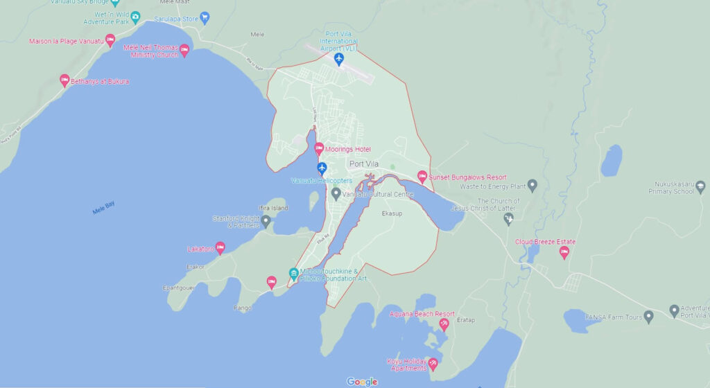 Dove si trova Port Vila? Mappa Port Vila - Dove si trova